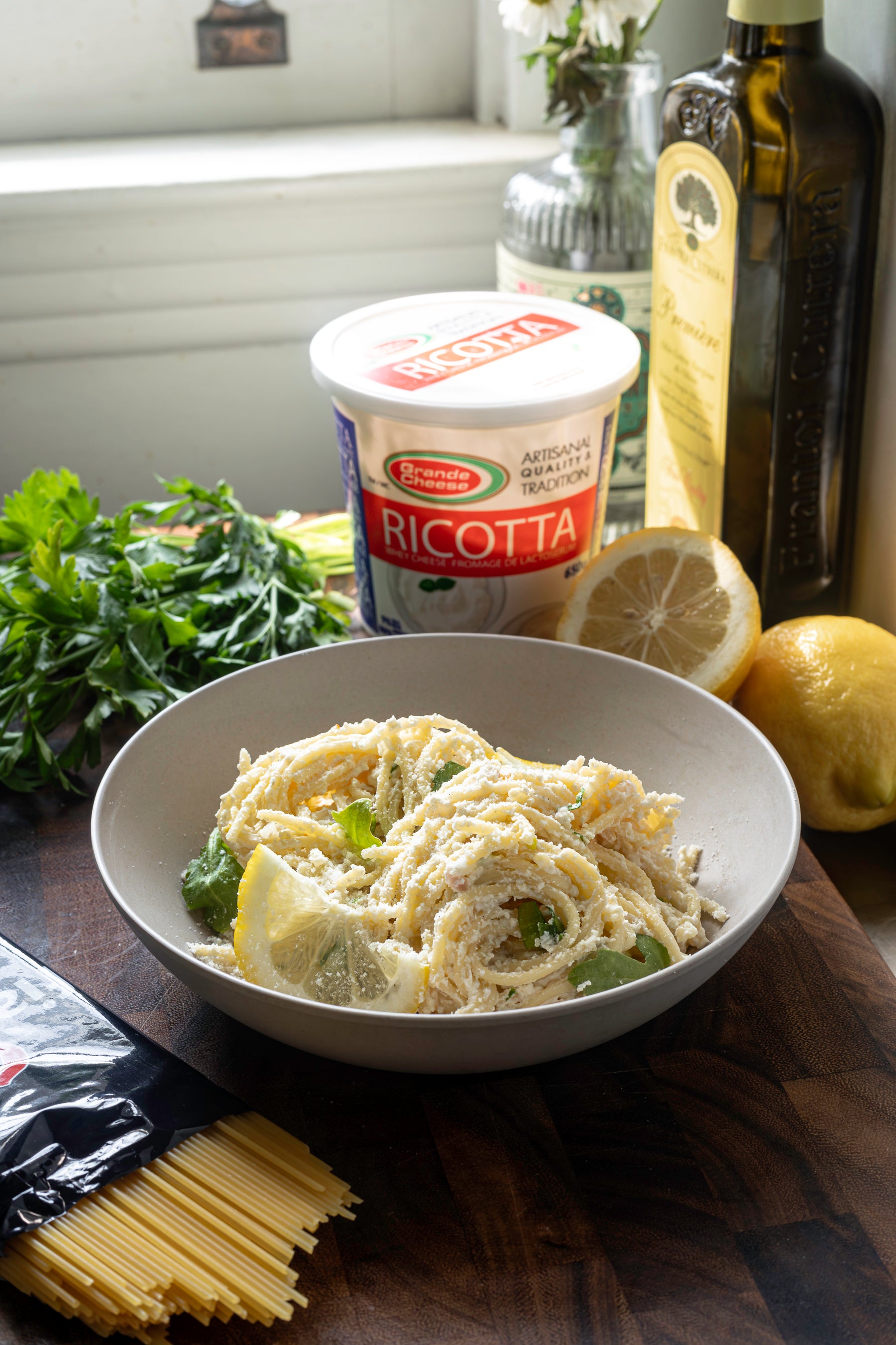LEMON RICOTTA PASTA – Grande Cheese Market